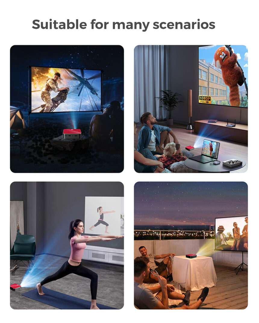 Hanar Portable Projector - Hanar Leaf